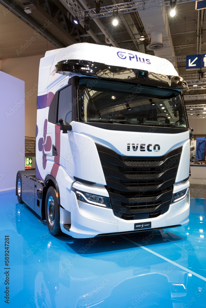 Iveco S-Way heavy-duty truck Stock Photo | Adobe Stock