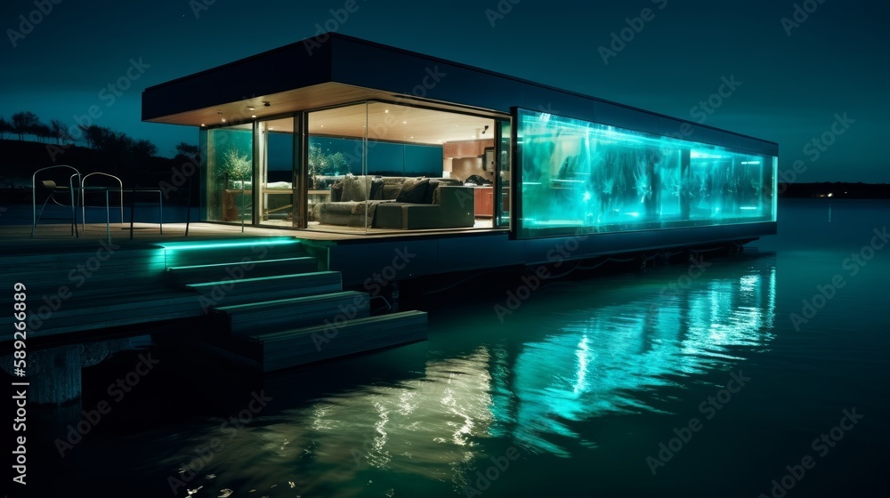 Retractable Bridge & Turbine-Powered: Experience Luxury in a Floating ...
