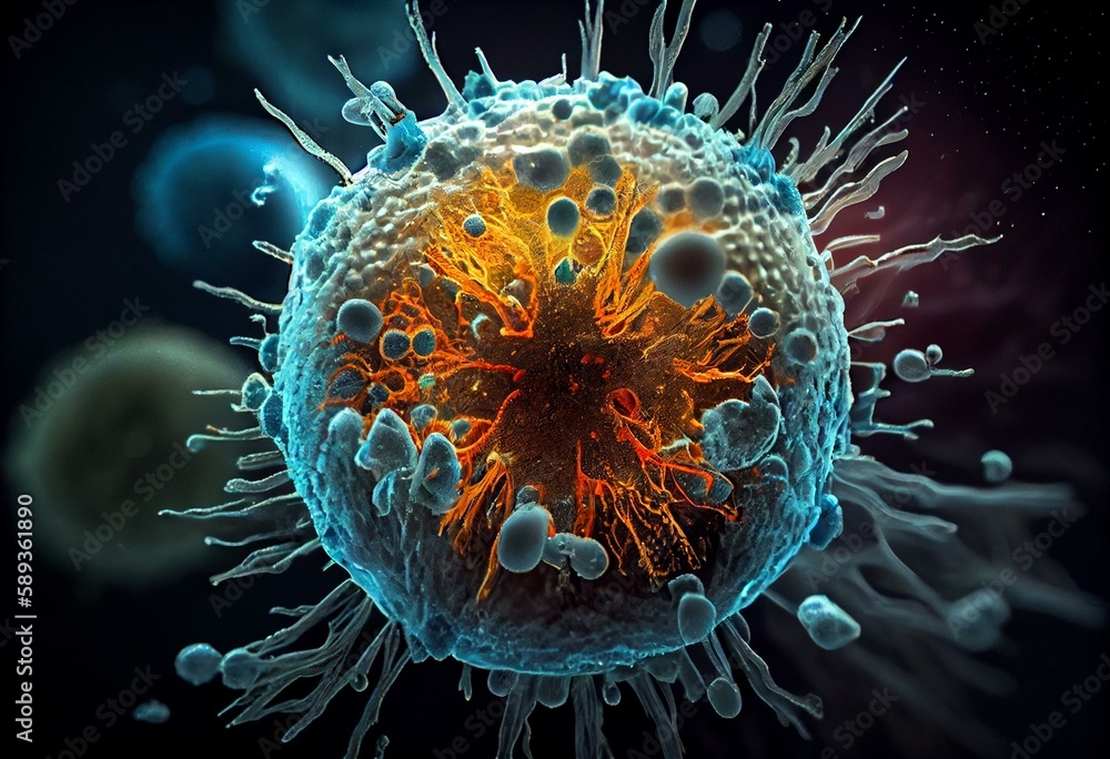 Cytokine storm, macrophage and T cell segregating cytokines. Generative ...