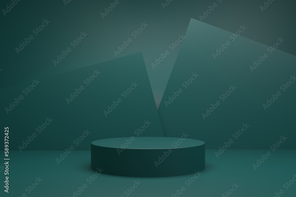 3d platform studio display scene with render platform. studio ...