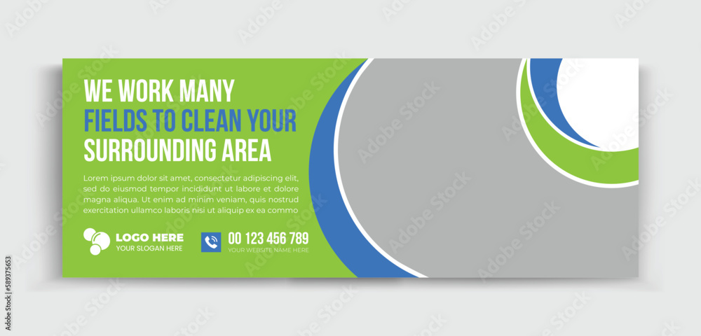 Cleaning Service facebook cover | Professional business facebook cover ...