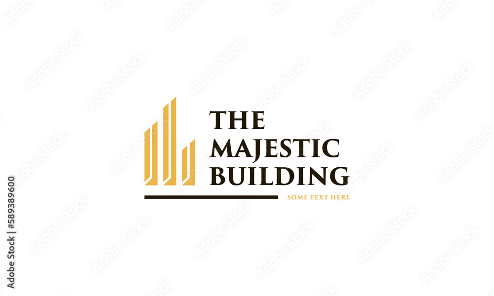 logomark, pictorial logo, logogram, pictogram logo building apartment ...