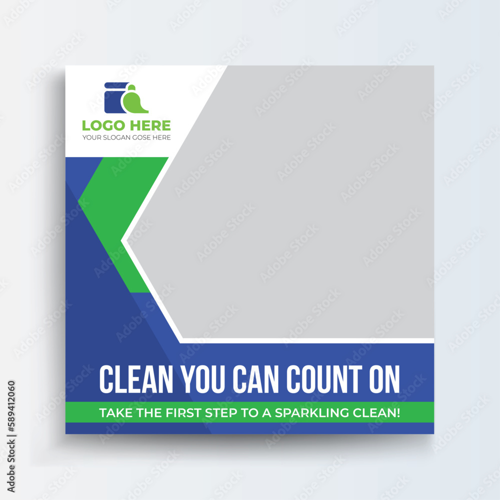 Cleaning Service Company home and hotel cleaning social media post ...