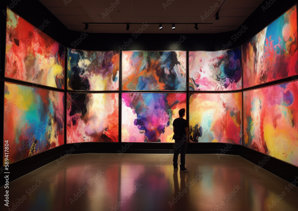 Discover the awe-inspiring world of Quantum Visions, an immersive art ...