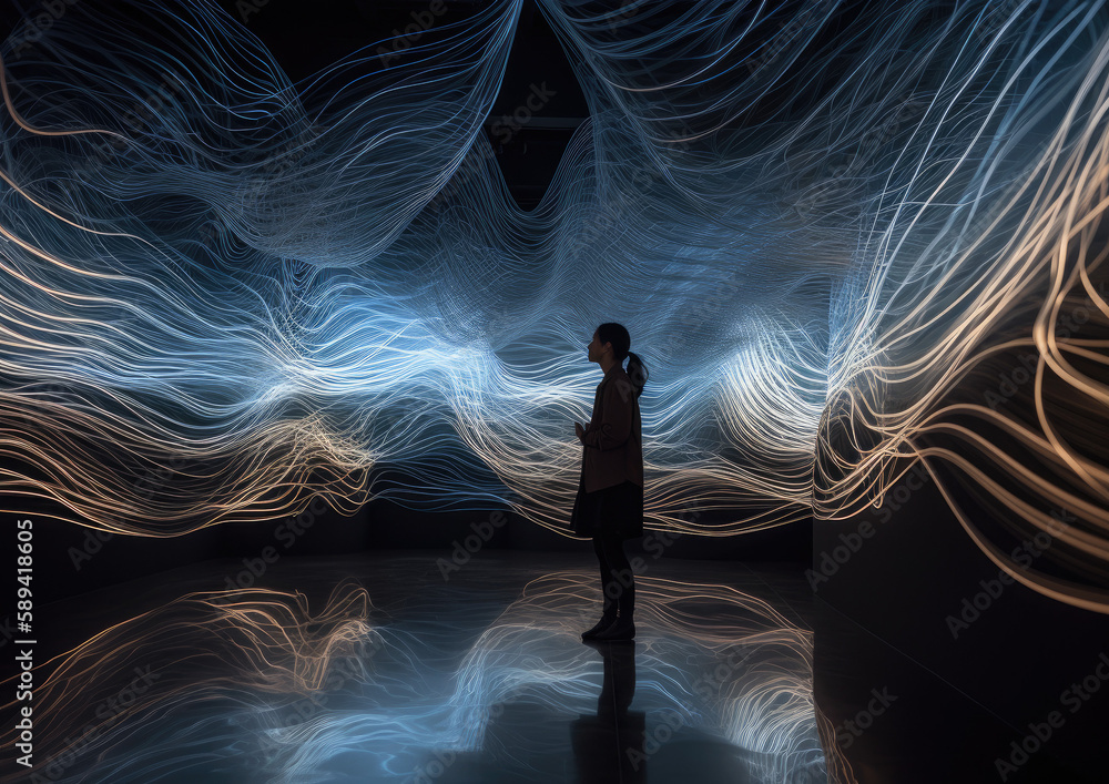 Discover the awe-inspiring world of Quantum Visions, an immersive art ...