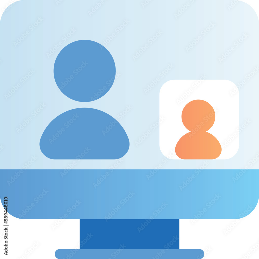 The video call icon is a symbol that represents the ability to ...