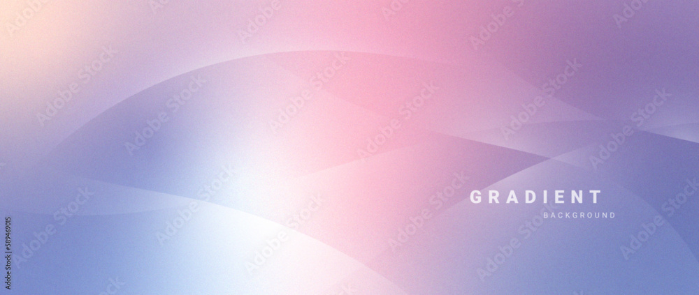 Pastel color gradient background with grain texture Stock Vector ...