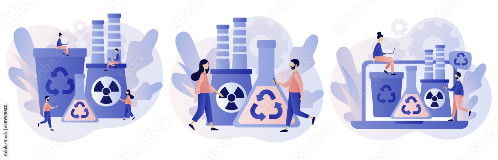 Chemical recycling. Hazardous waste management. Chemical trash disposal ...