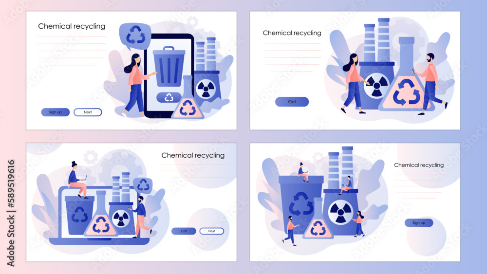 Chemical recycling. Hazardous waste management. Chemical trash disposal ...