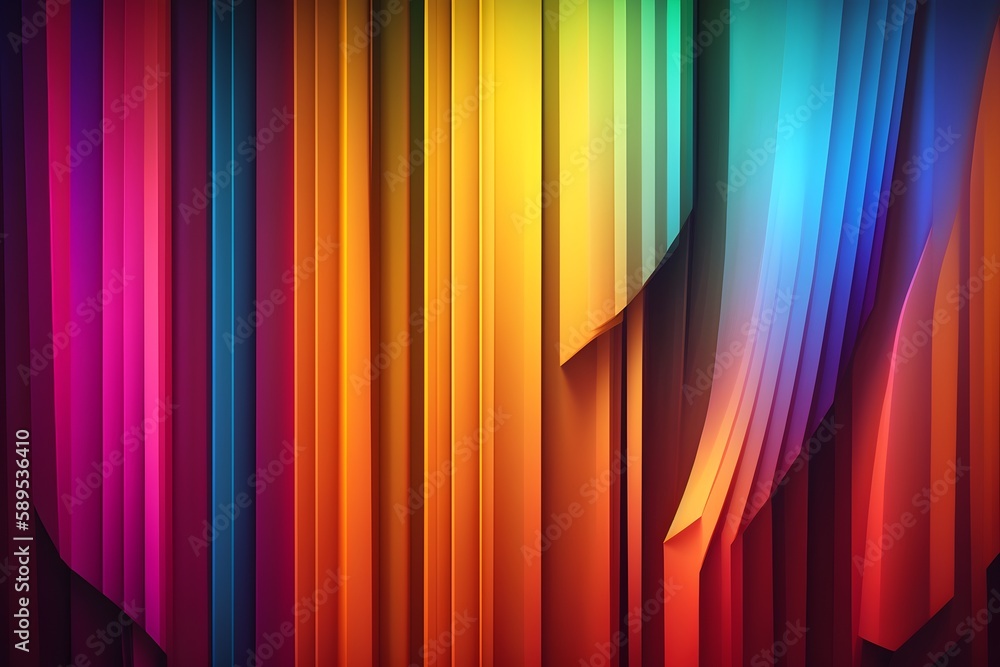 bright Abstract watercolor drawing on a paper image. colorful vibrant ...