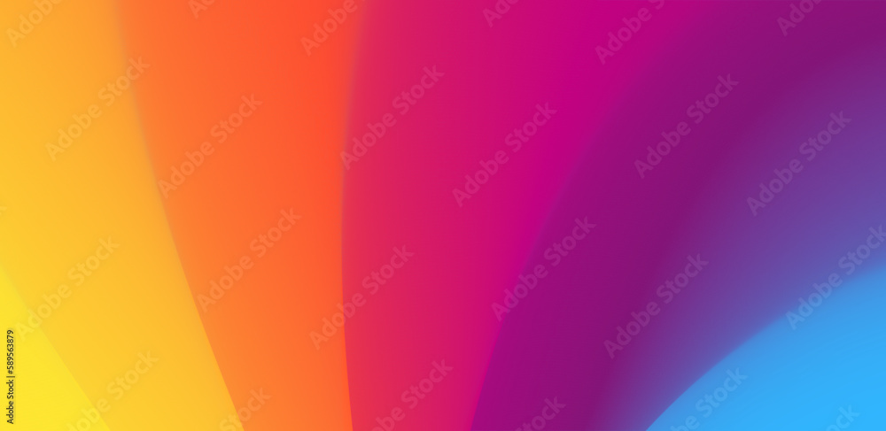 Wide stripped background. Stripes with color transition. Abstract ...