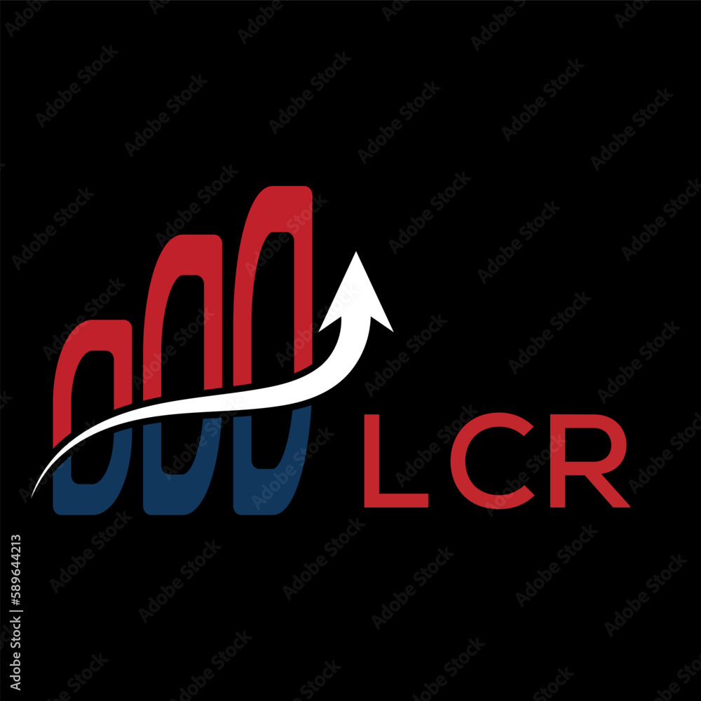 Vetor de LCR letter logo. LCR Red and Blue Shield Emblem Logo Template. LCR company logo Can be ...