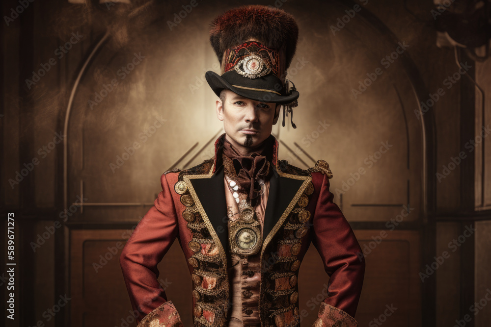 Steampunk Circus Ringleader