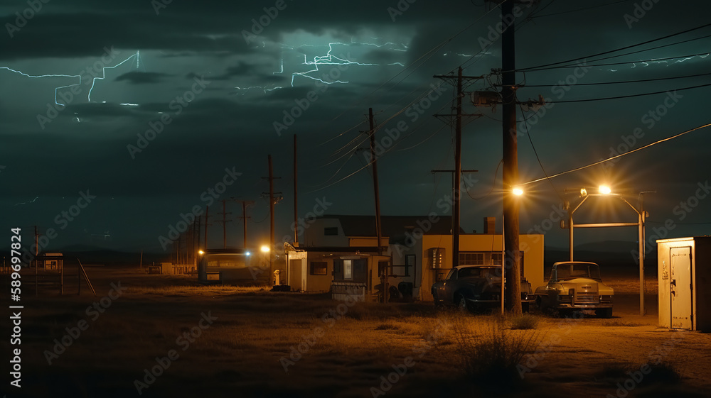 A cinematic portrayal of a small town rendered powerless by an ...