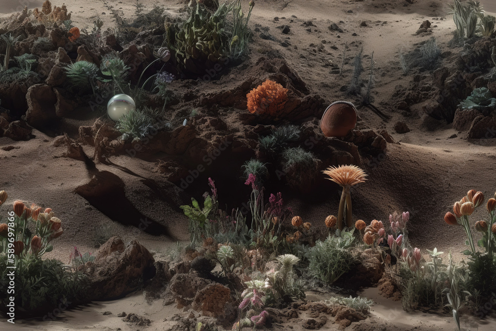 What the flora and fauna of Mars could look like in a future where ...