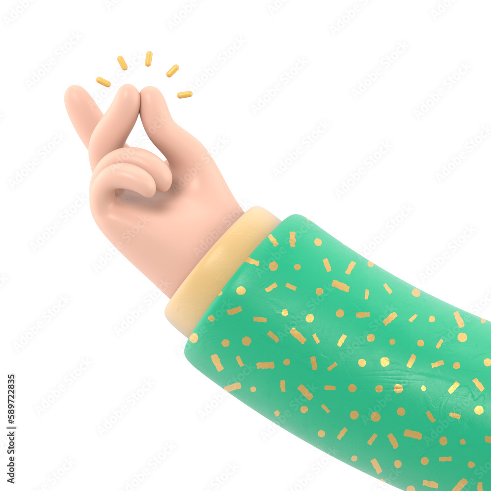 Transparent Backgrounds Mock-up.Cartoon hand with dark blue sleeves ...