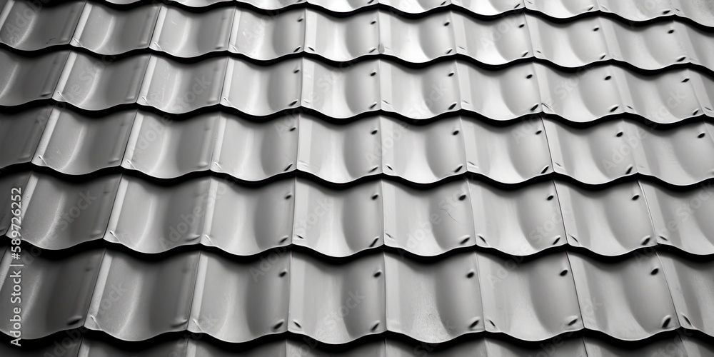 Roof panels tiles texture metal roofing, generated AI, generated, AI ...