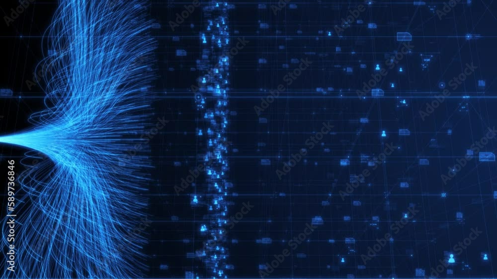 Neural network AI artificial intelligence machine learning big data ...