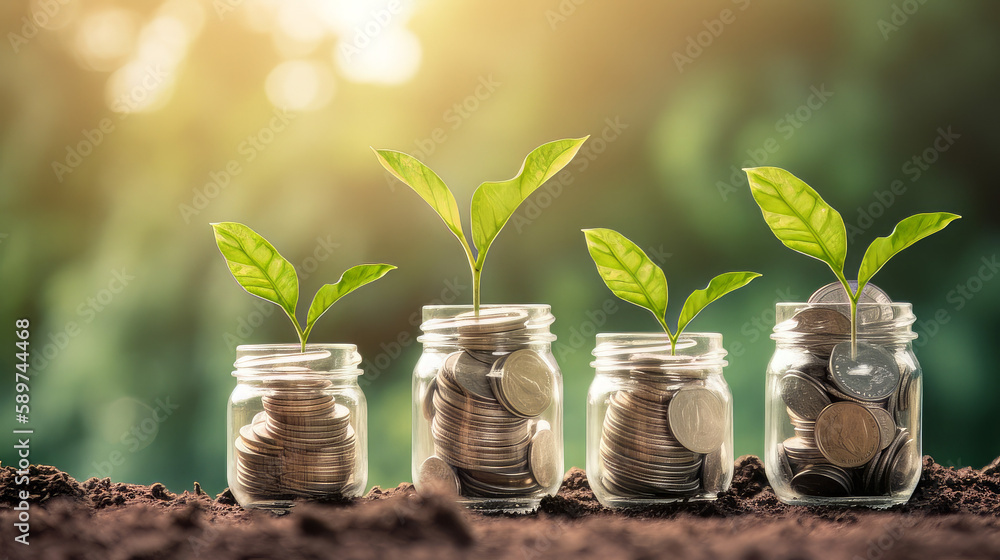 ESG concept of environmental, social and governance and impact ...