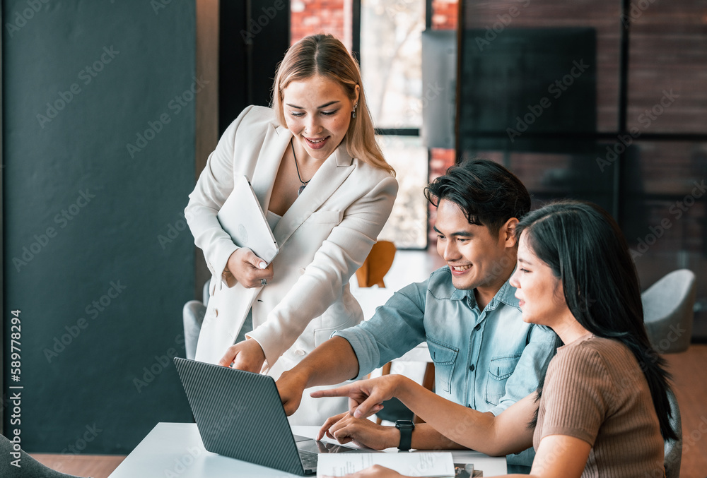 After class, college students discuss, share ideas and thoughts, and ...