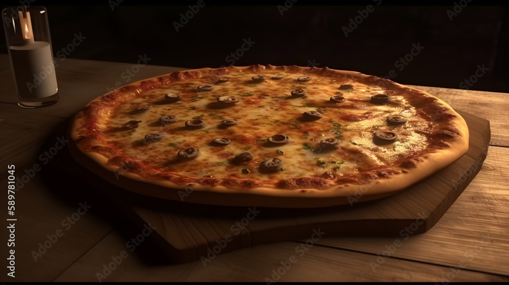 AI-generated pizza, artificial intelligence, food technology, food ...
