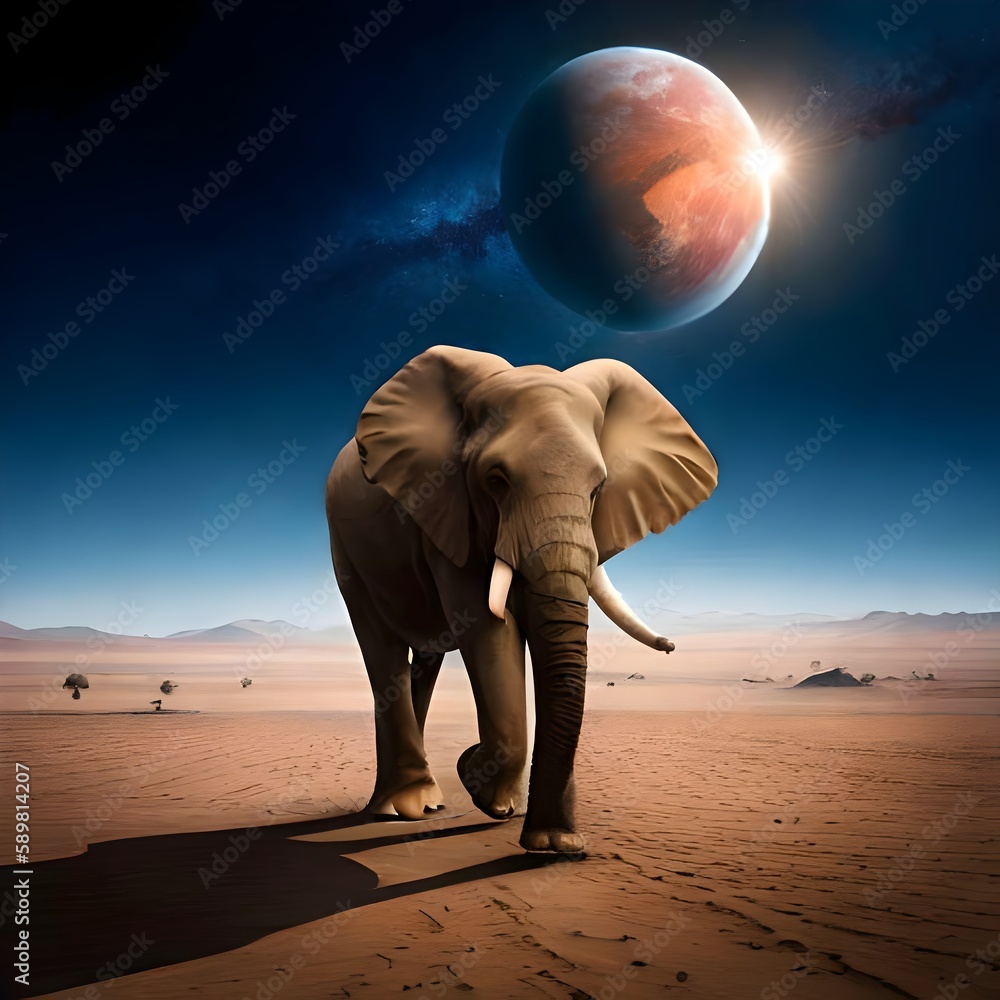 "Lonely Elephant on Mars: A Touching Story of Isolation and Distance ...
