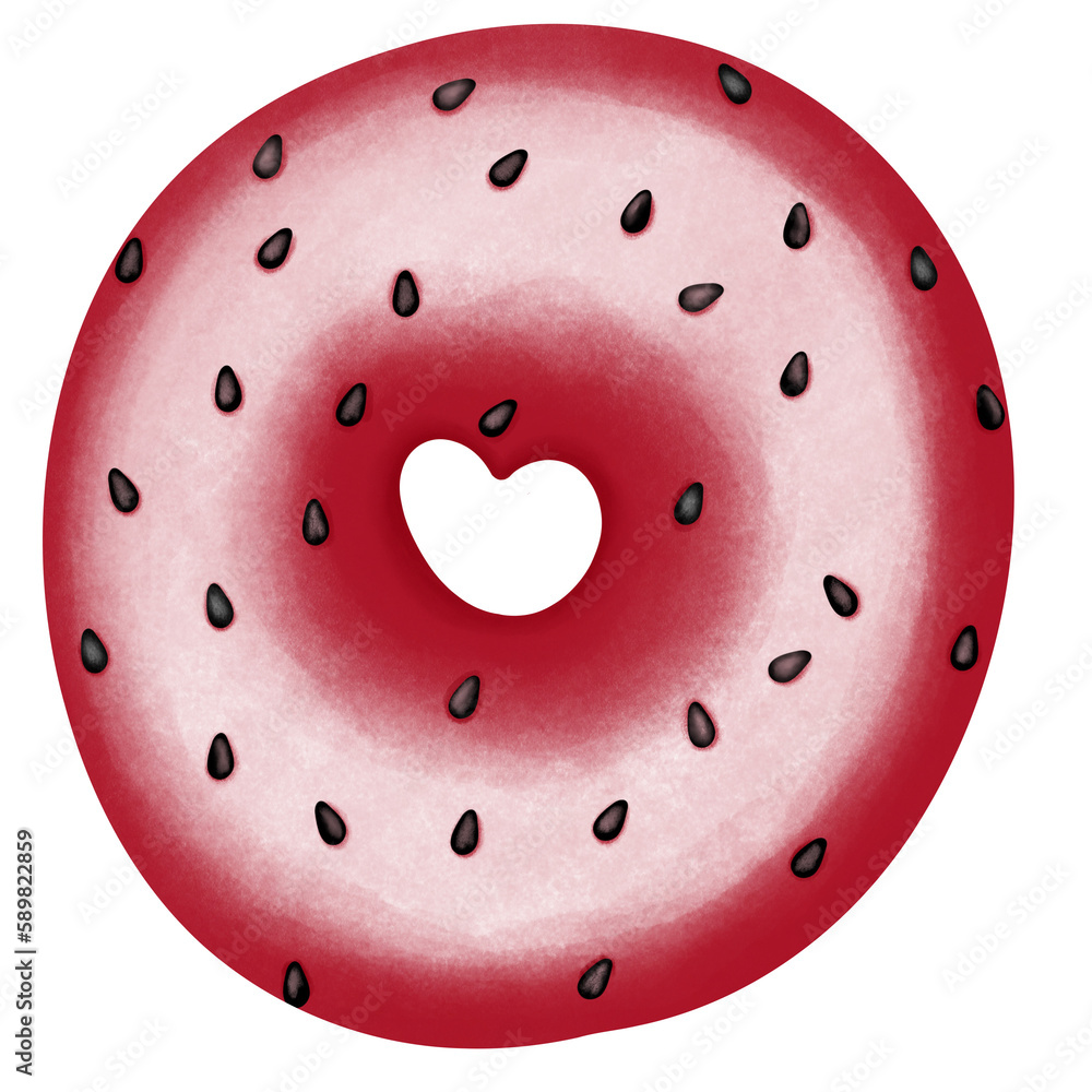 Watermelon alphabet letter O clipart.Summer watermelon alphabet ...