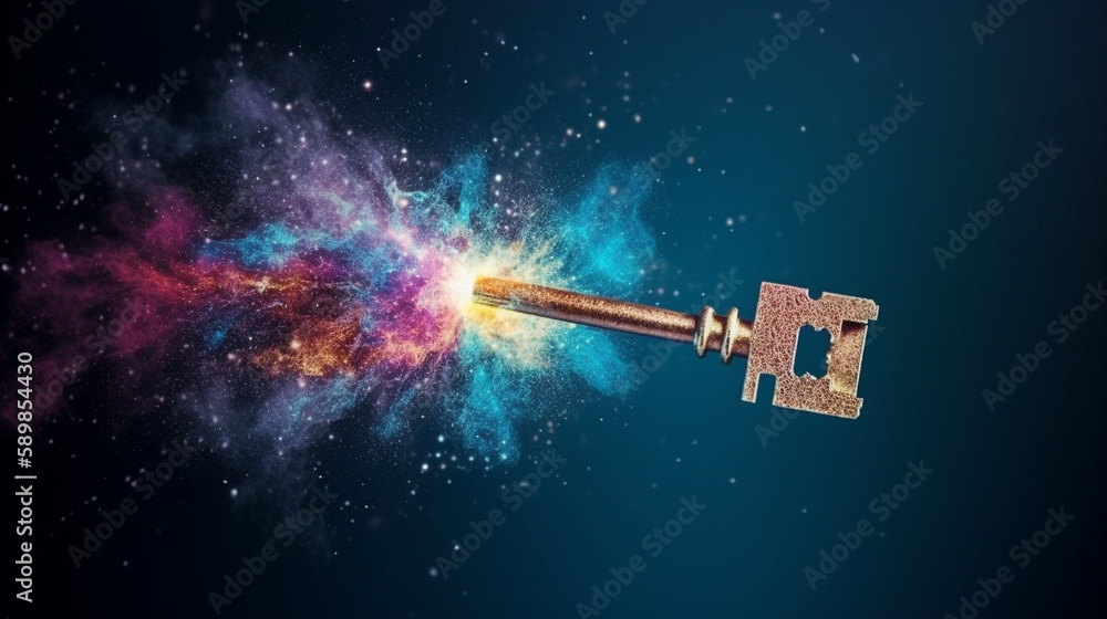 Keys, business concept to unlock potential key to success or financial ...