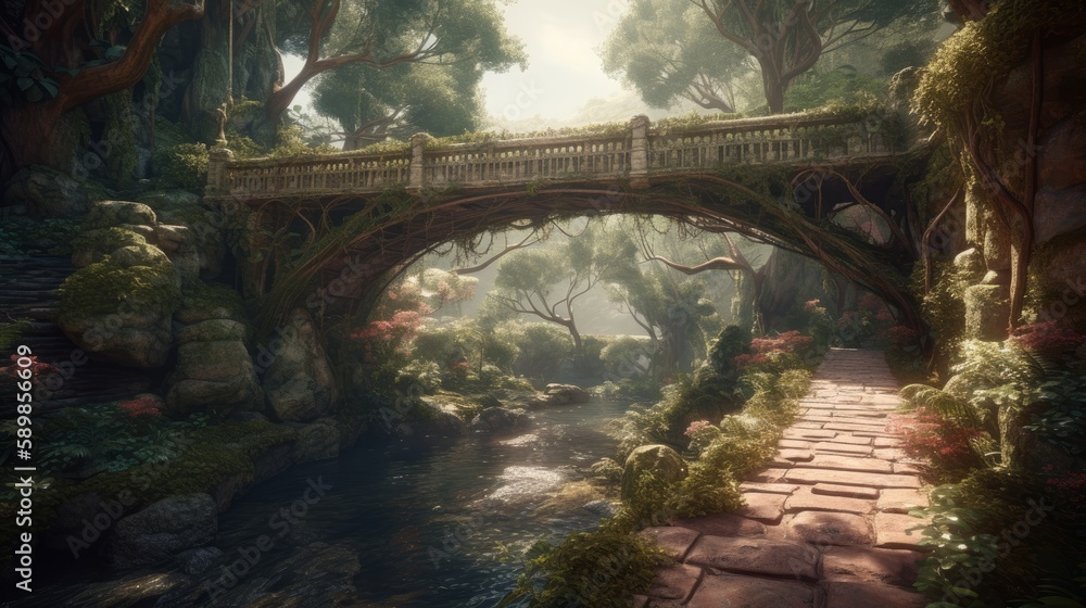 Cinematic Hyper-Detailed Martian Bridge: Insane Details & Unreal Engine ...