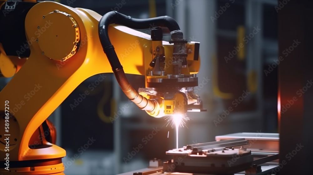 Automated Manufacturing, The Precision of Industrial Robotic Arms ...