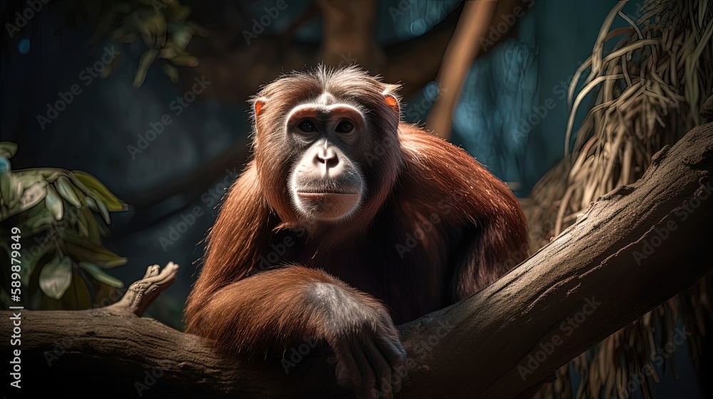 Through the interactive primate exhibit, visitors can discover the ...