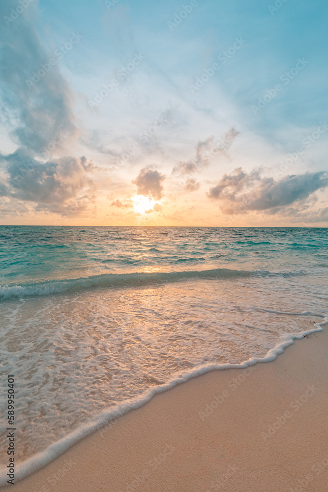 Relaxing Sunset Background