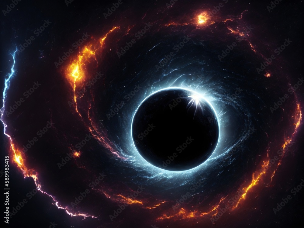 Dark energy, science fiction wallpaper. Beauty of deep space. Cosmic ...