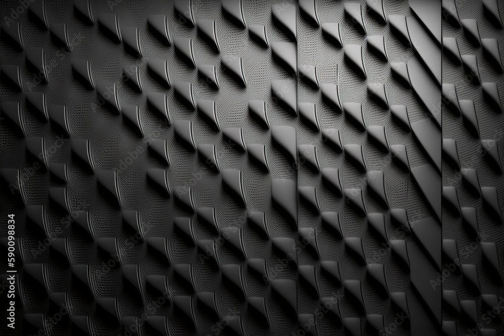 Bold and Modern: Geometric Shapes Meet Carbon Texture in Striking ...