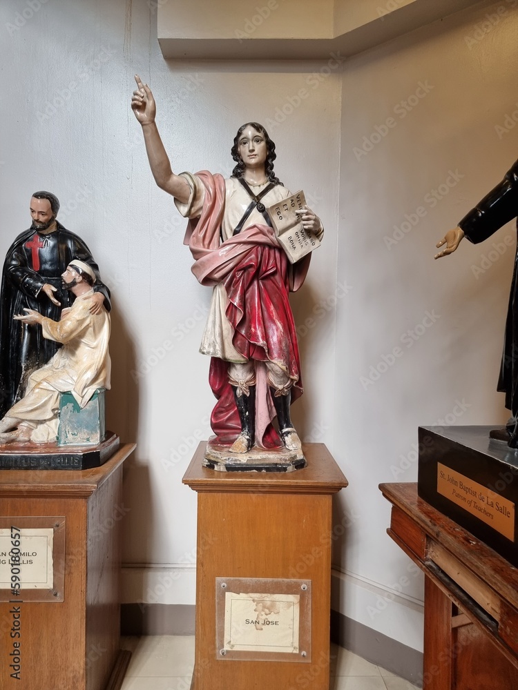 Interior of Antipolo Cathedral Church, also known as the National ...