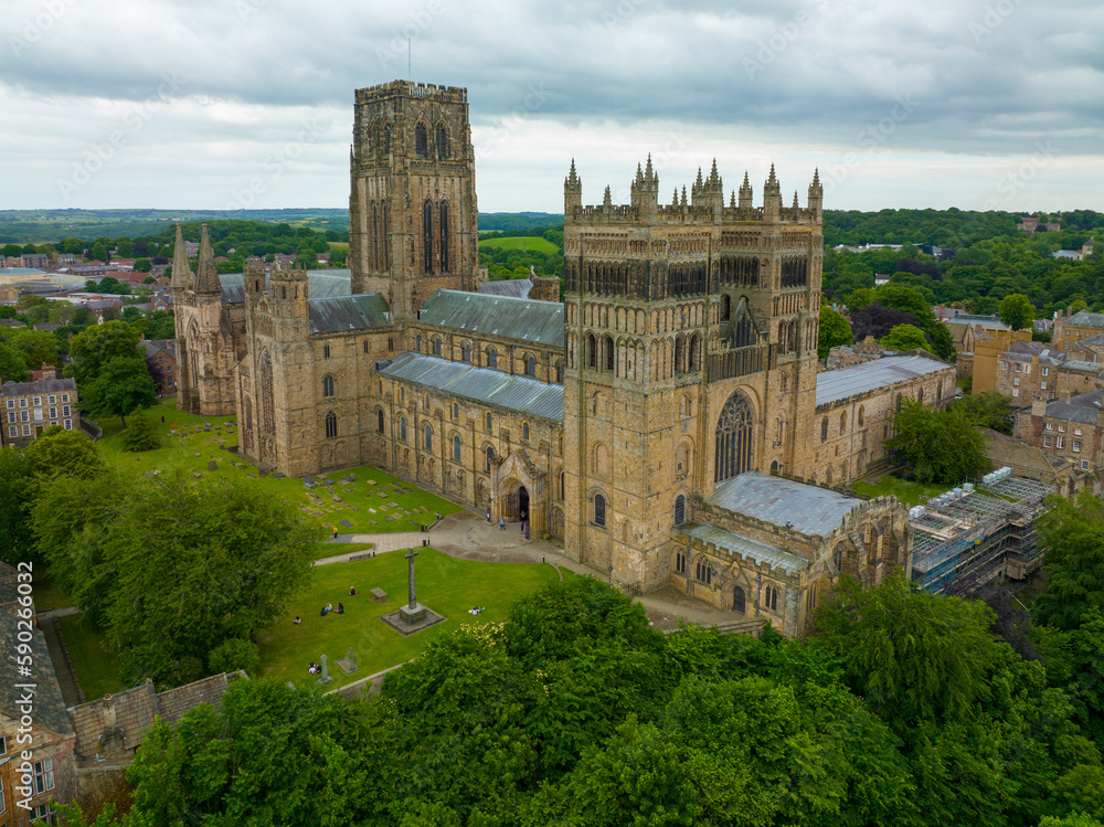 Durham Cathedral is a cathedral in the historic city center of Durham ...