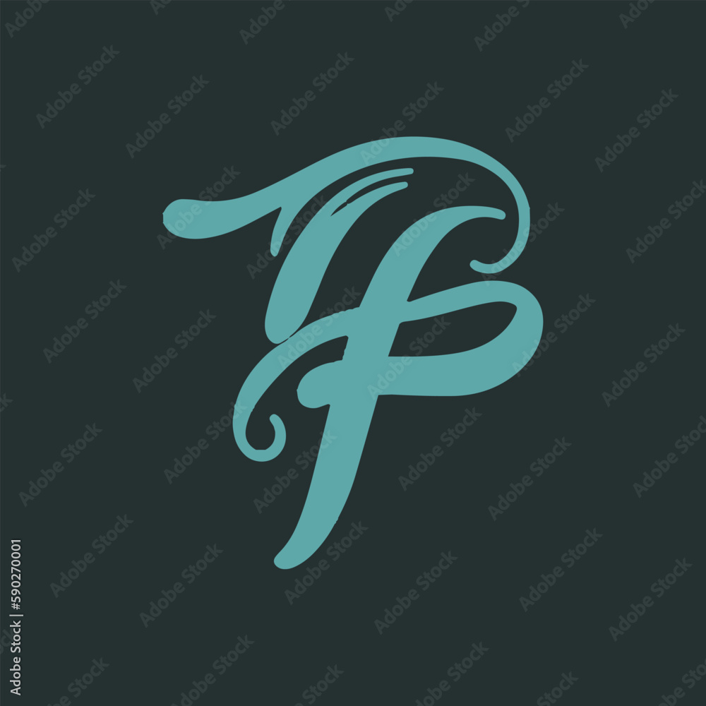 alphabet letter fvector illustration symbol. Stock Vector | Adobe Stock