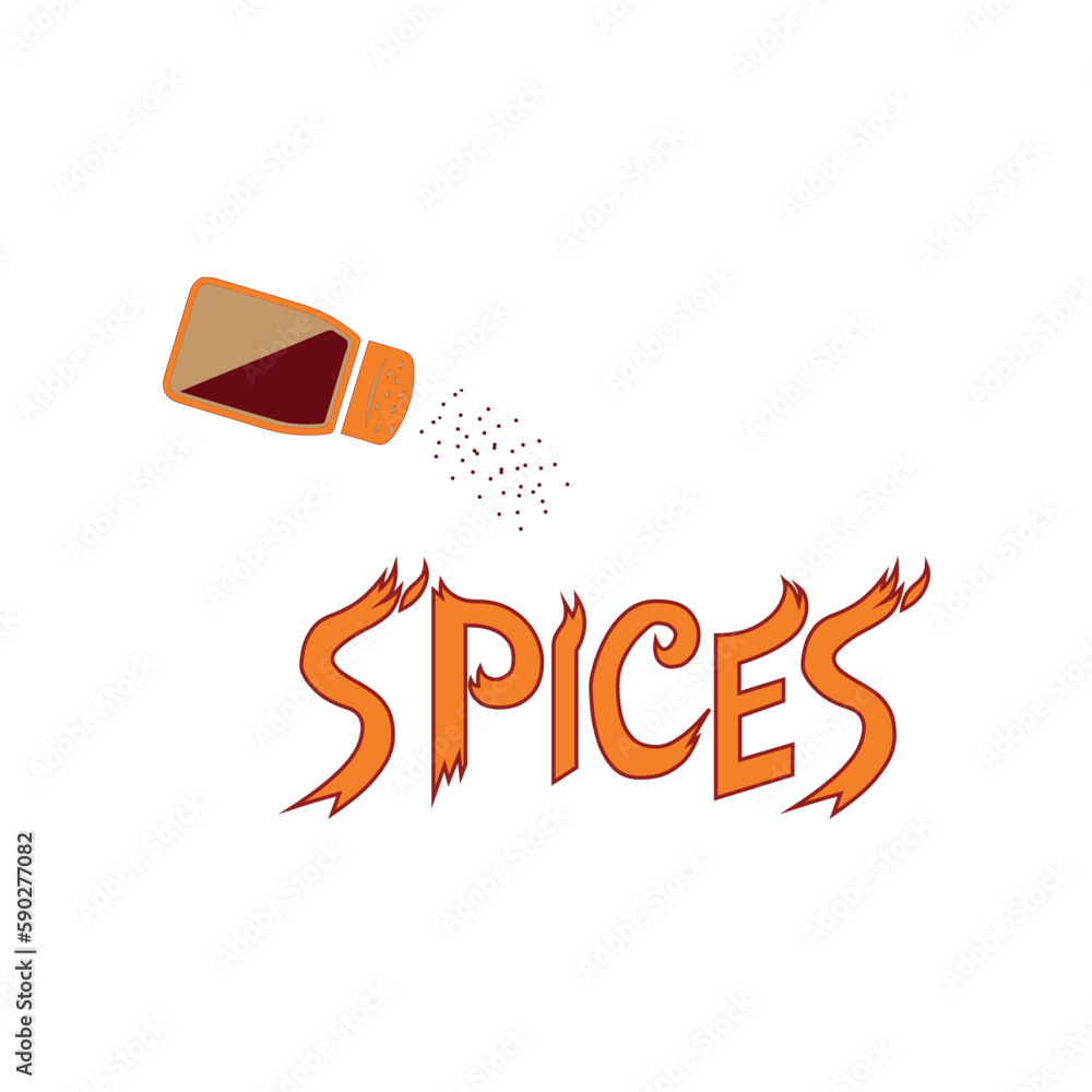 Spices logo, Herbs Spices, Food Ingredients, Cooking, Natural, Hot ...