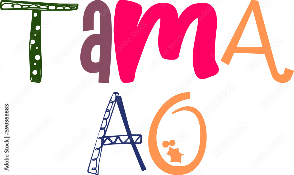 Tama Ao Calligraphy Illustration for Poster, Mug Design, Flyer, Logo ...