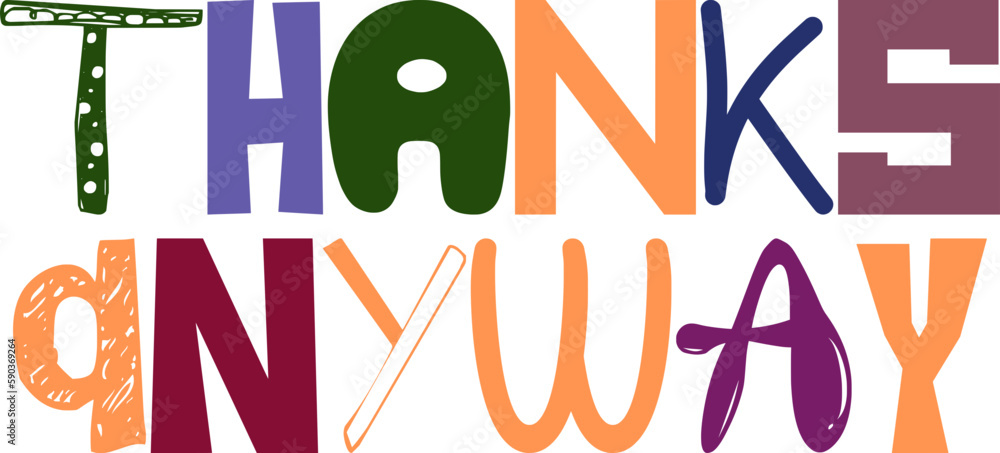 Thanks Anyway Hand Lettering Illustration for Motion Graphics ...