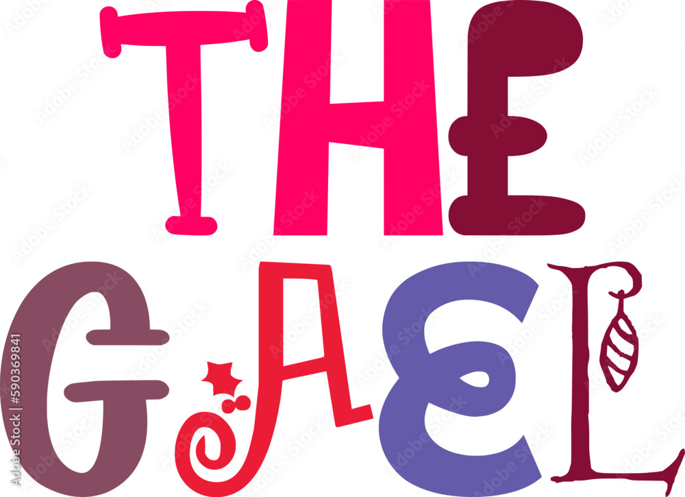 The Gael Hand Lettering Illustration for Poster, Packaging, Icon ...