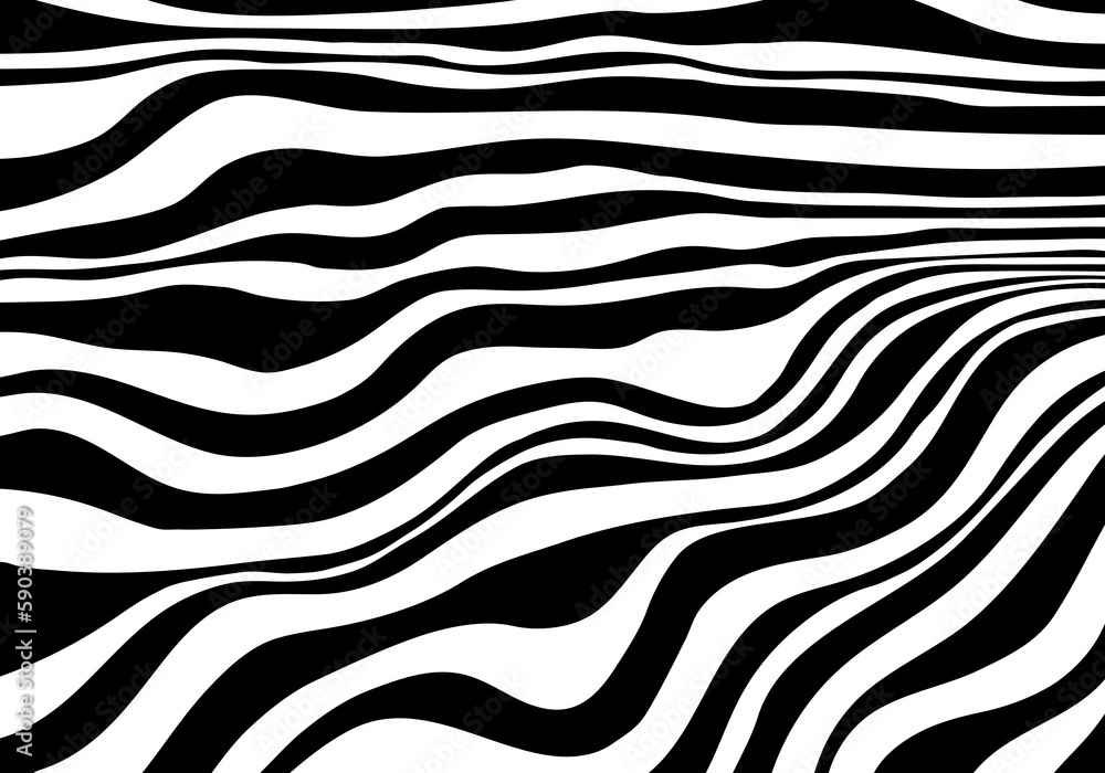 Vector black zebra print pattern seamless. Zebra skin abstract for ...