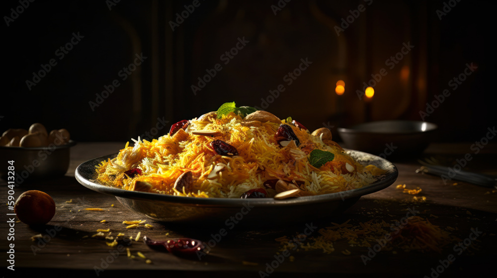 Experience the Rich Flavors of Iranian Biryani food photography ...