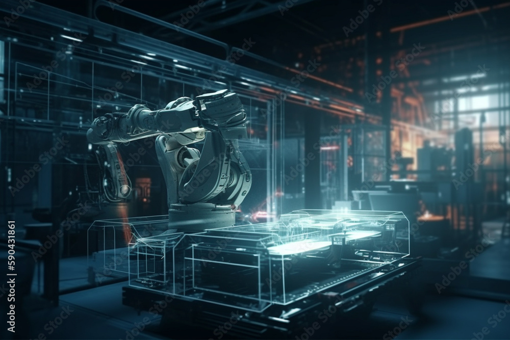 3D printing, automation, robotic arm and autonomous industrial ...