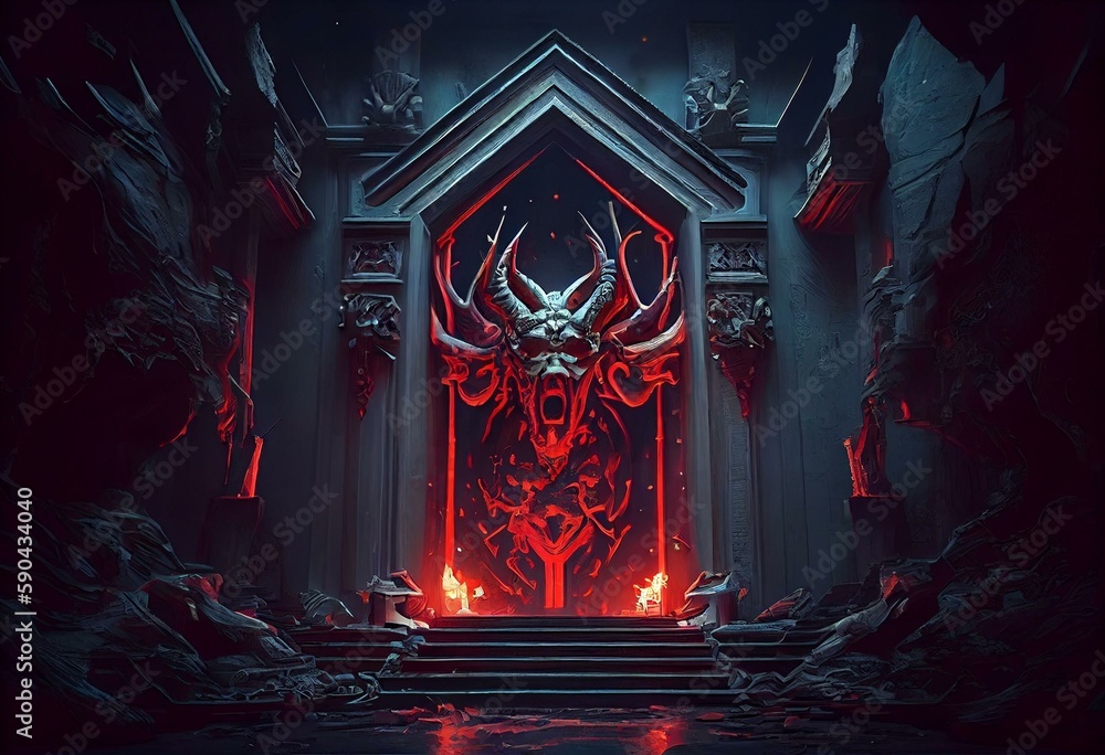 inside the satanists' ancient temple is a portal to hell Hyper ...