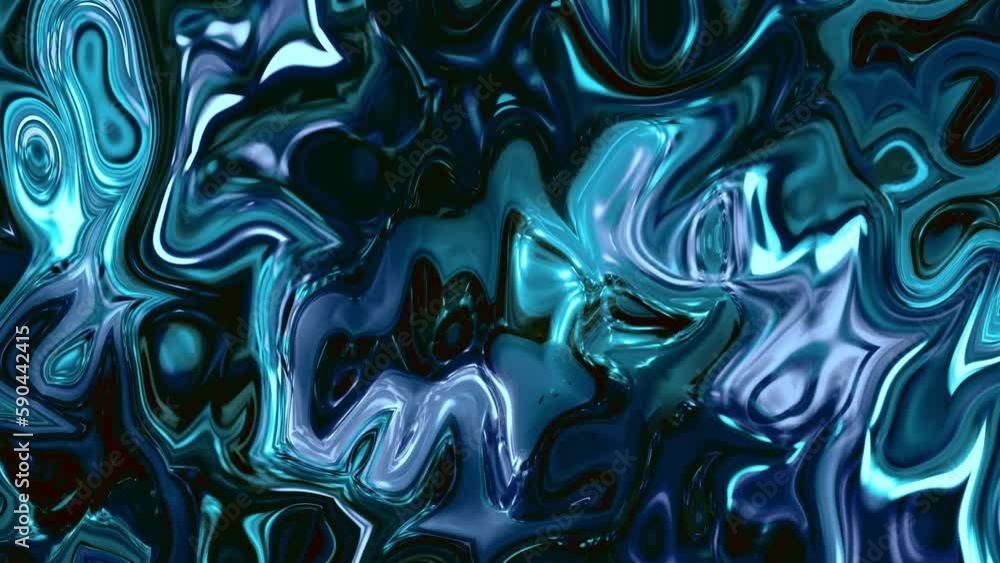 Abstract liquid marble texture in bright and bold Blue colors, perfect ...