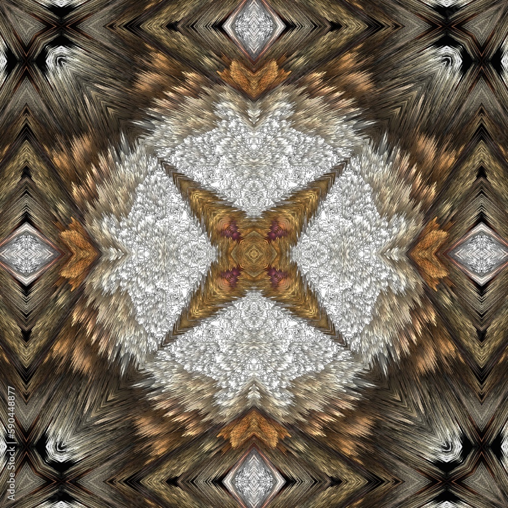 Hyper real fashion for floor tiles and carpet. Traditional mystic ...