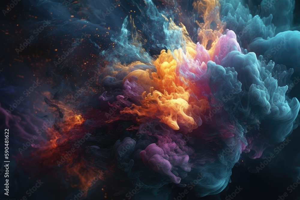 The Solar Wind Symphony : An image of the sun and its powerful solar ...