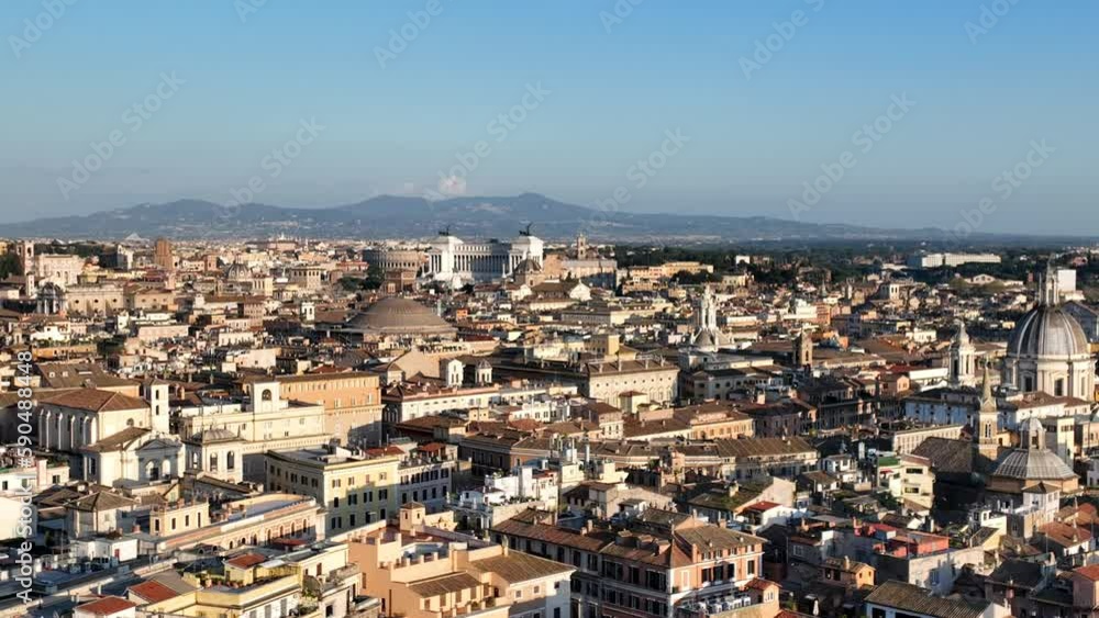 Tutti i principali monumenti di Roma visti dal drone. Spettacolare ...