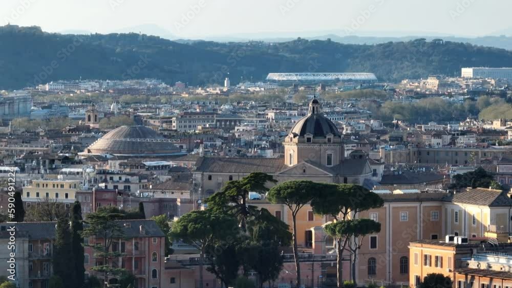 Tutti i principali monumenti di Roma visti dal drone. Spettacolare ...
